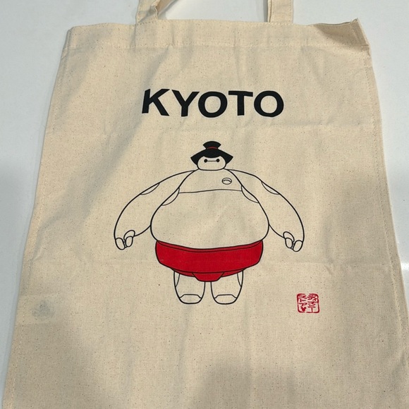 Disney | Bags | Brand New Baymax Tote As Japanese Sumo Wrestler Kyoto ...